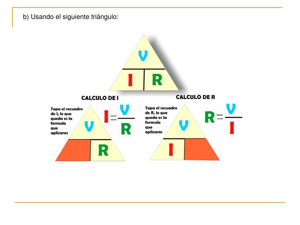 Formula de la intensidad electrica | Actualizado septiembre 2025